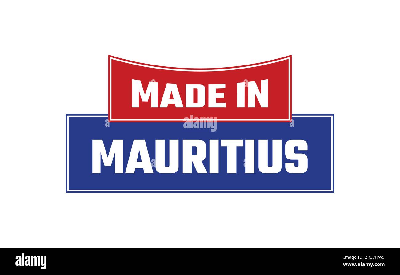 Made In Mauritius Seal Vector Stock Vector Image & Art - Alamy