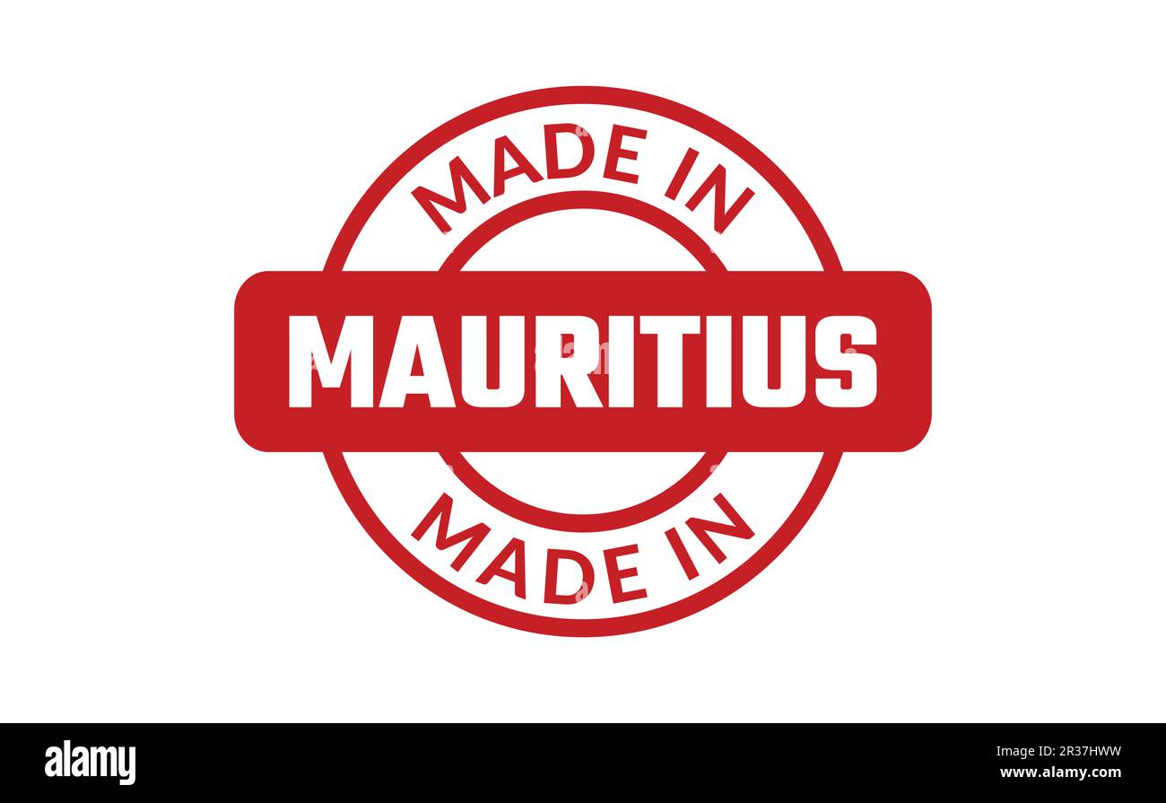 Made In Mauritius Rubber Stamp Stock Vector Image & Art - Alamy