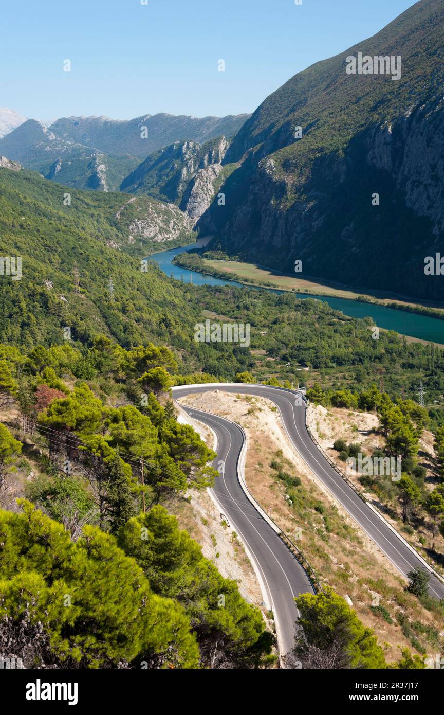 Gorge cetina river omis hi-res stock photography and images - Alamy