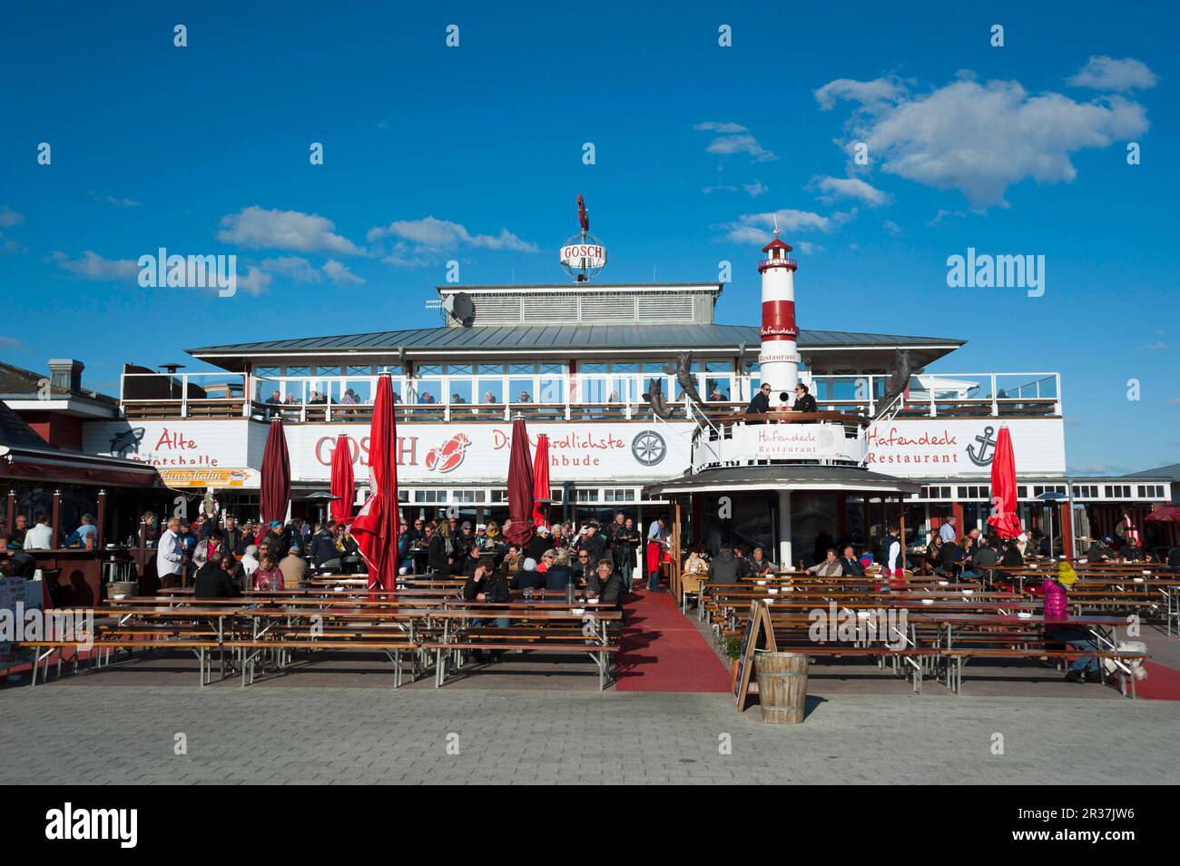 Germany's most northerly fish stall, Juergen Gosch, List, Sylt, North ...
