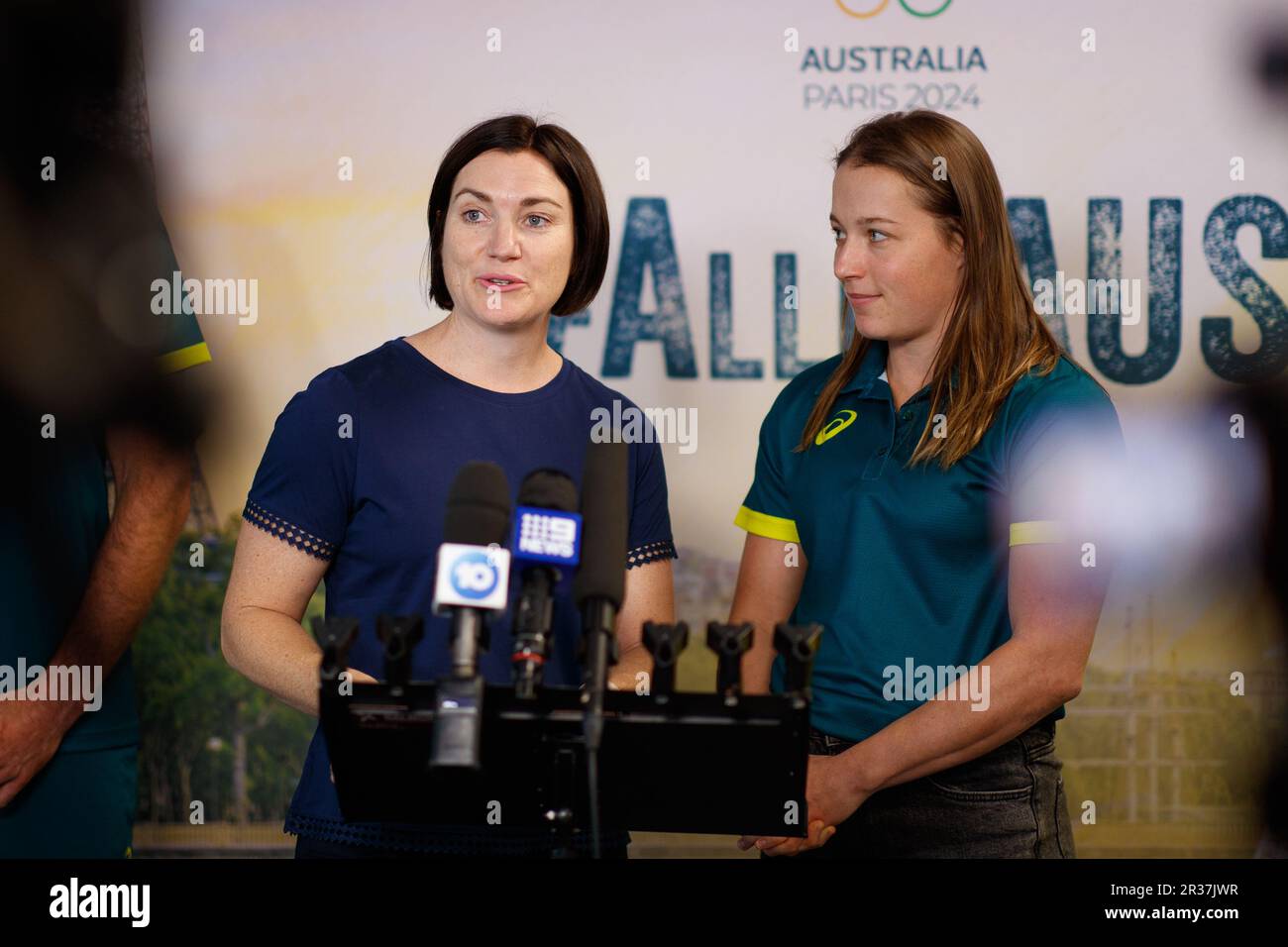 Paris 2024 Australian Chef de Mission Anna Meares and Commonwealth ...