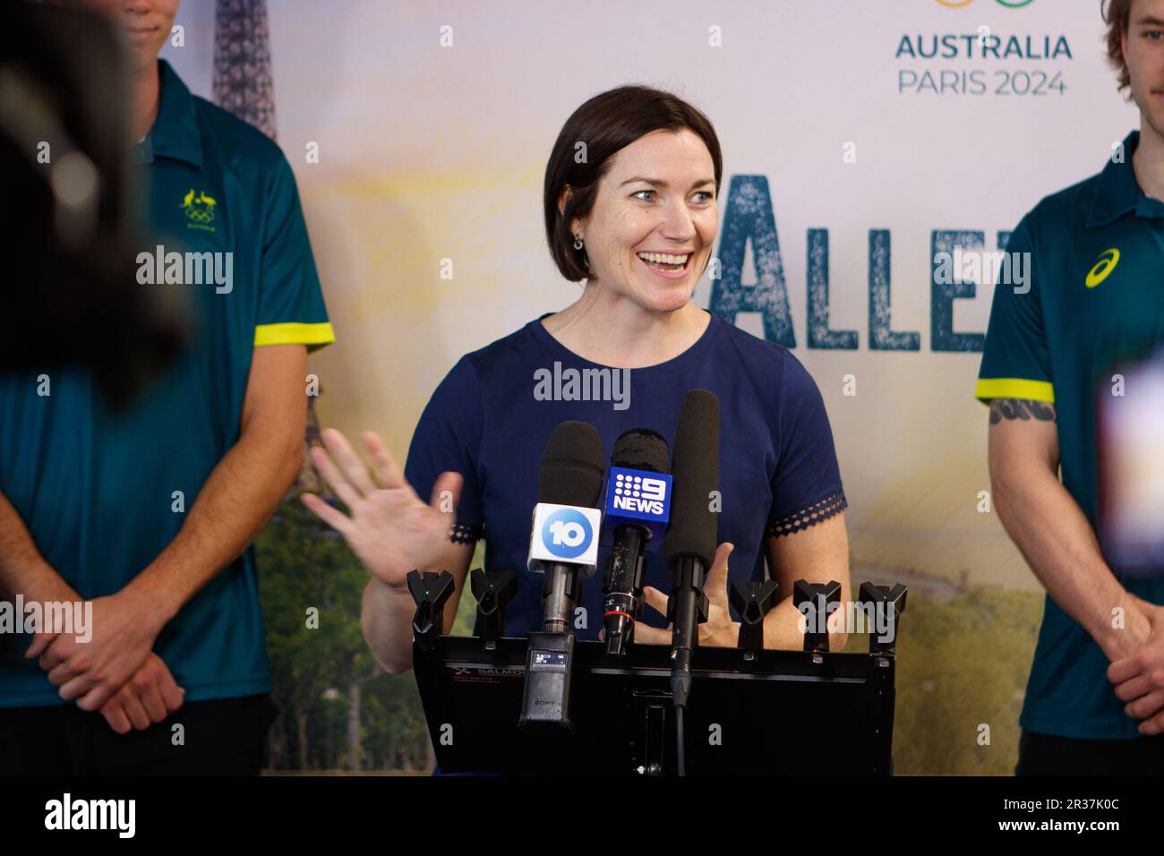 Paris 2024 Australian Chef de Mission Anna Meares during the Australian ...