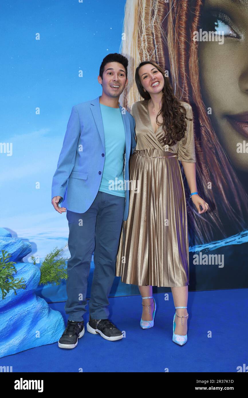 Milan, Italy. 22nd May, 2023. Preview of the new Disney film The Little ...