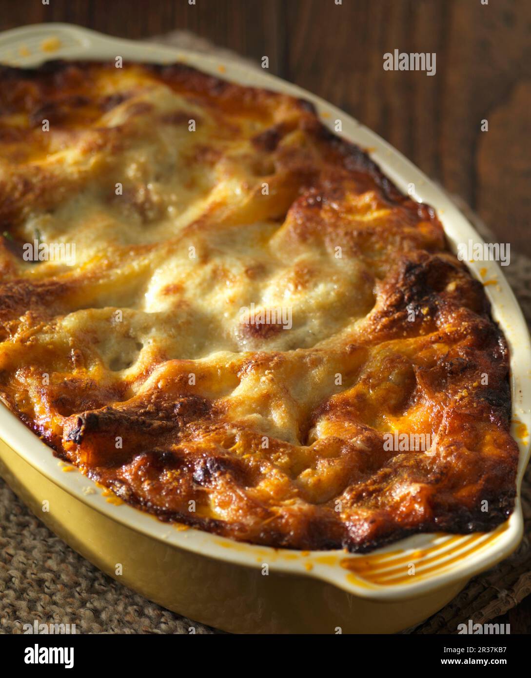 Lasagne in a dish hi-res stock photography and images - Alamy