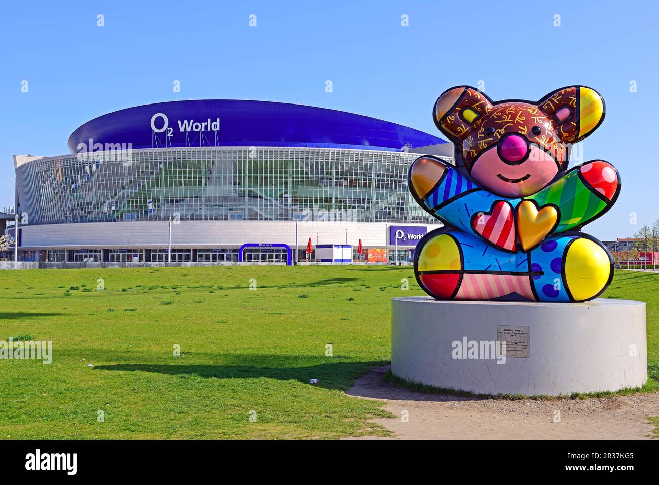 Best Buddies Friendship Bear, in front of O2 World in Berlin Mitte ...