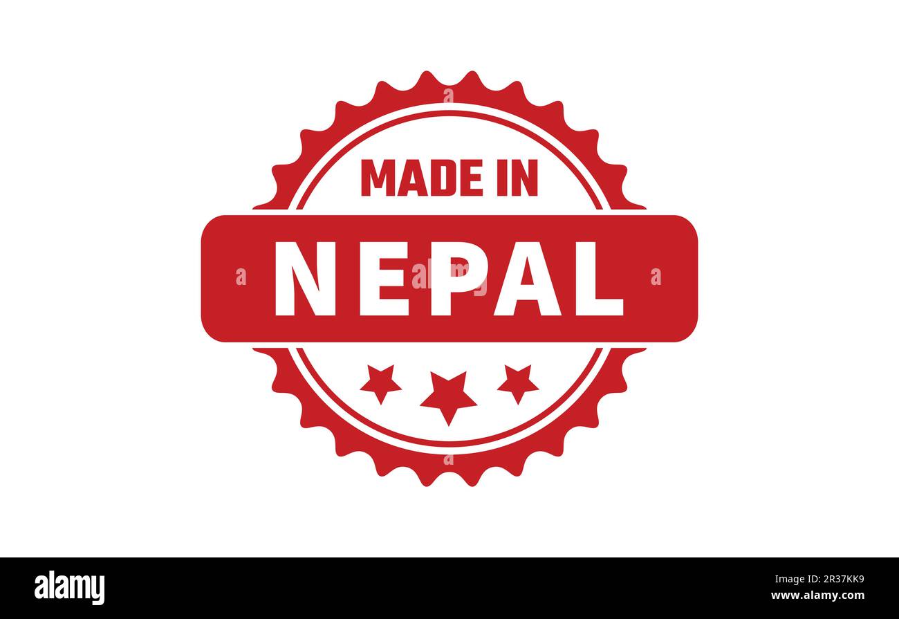 Made In Nepal Rubber Stamp Stock Vector Image & Art - Alamy