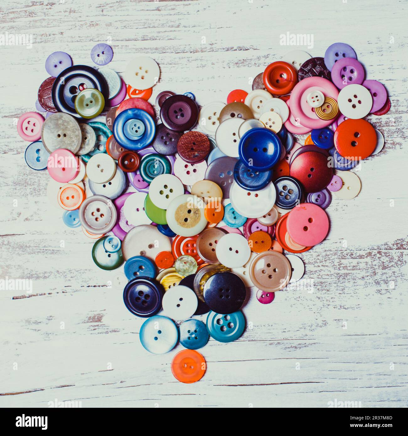 Colorful buttons heart Stock Photo - Alamy