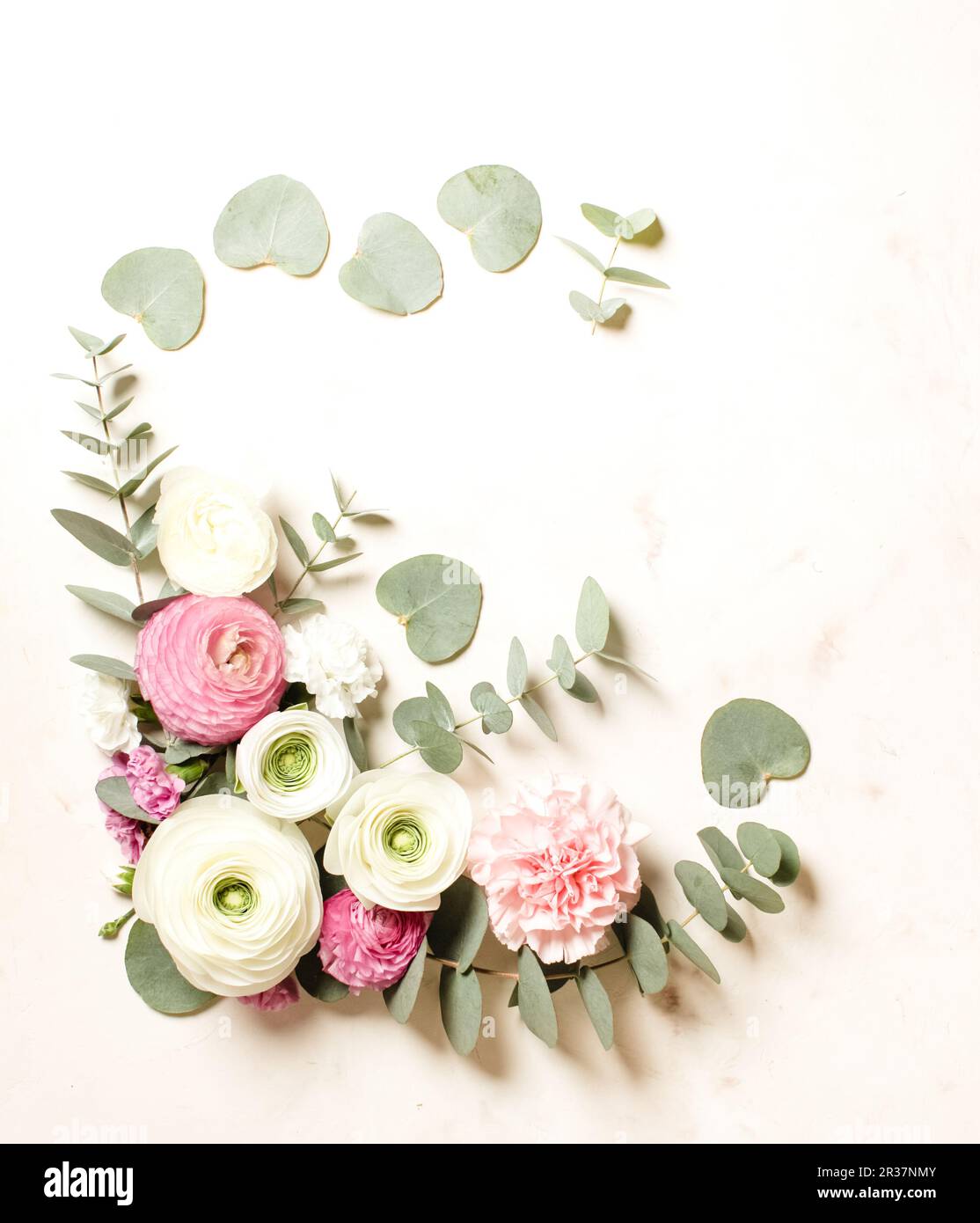 Love floral frame hi-res stock photography and images - Alamy