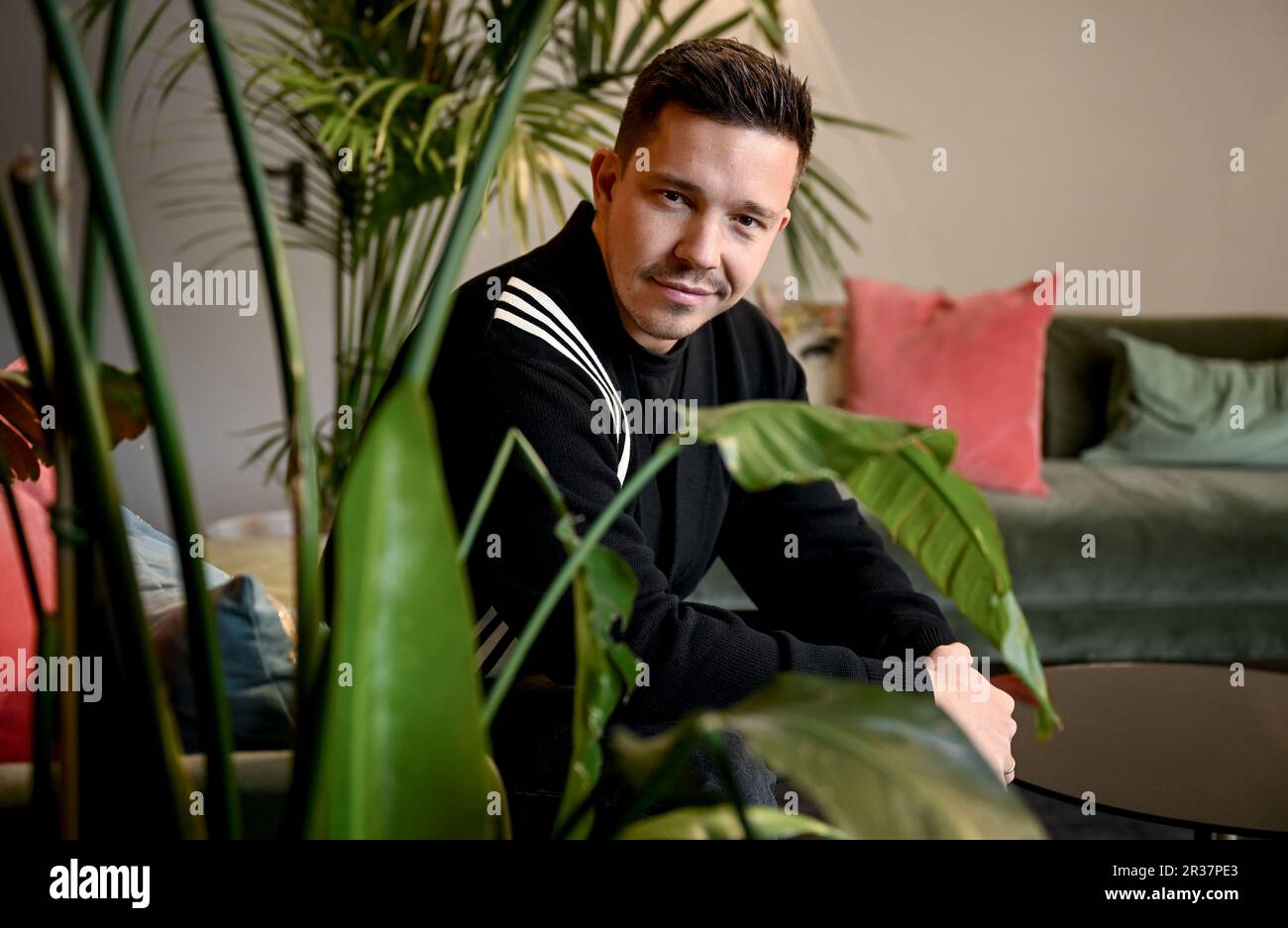 Berlin, Germany. 16th May, 2023. The musician Nico Santos in the Flow ...