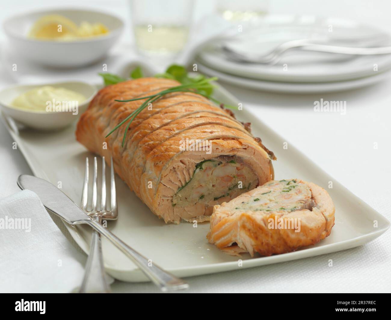 Fish roulade hi-res stock photography and images - Alamy