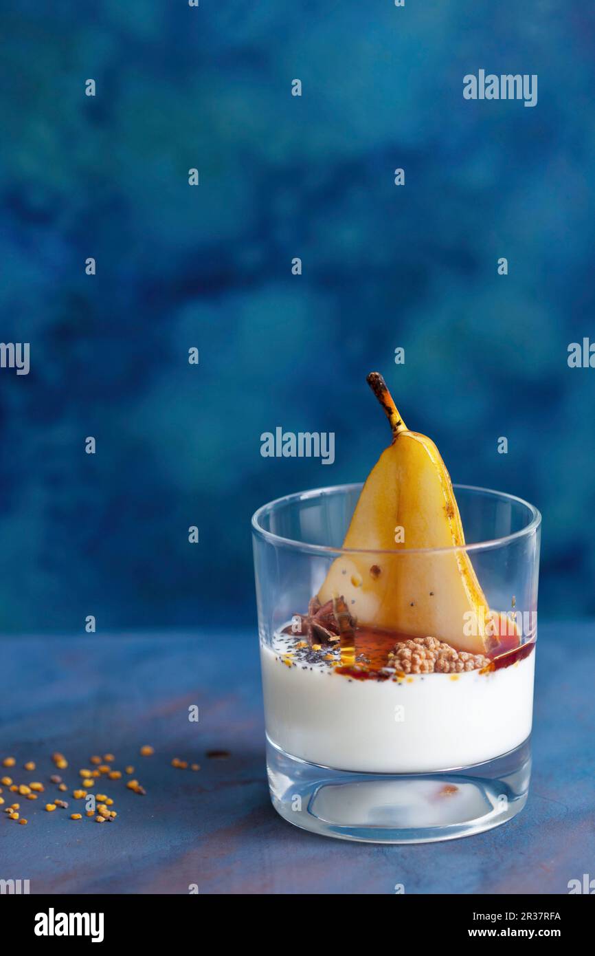 Yoghurt pear hi-res stock photography and images - Alamy