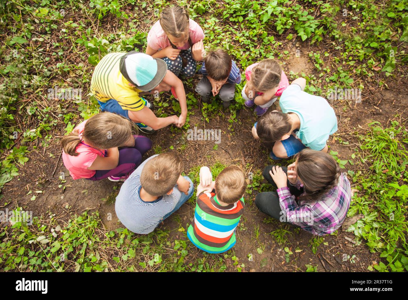 Children having fun outdoor Stock Photo - Alamy