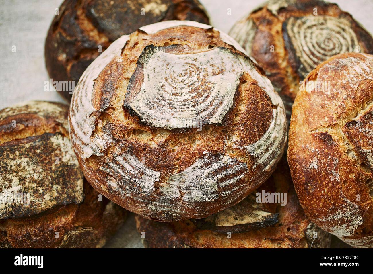 Loaves of sourdough hi-res stock photography and images - Alamy