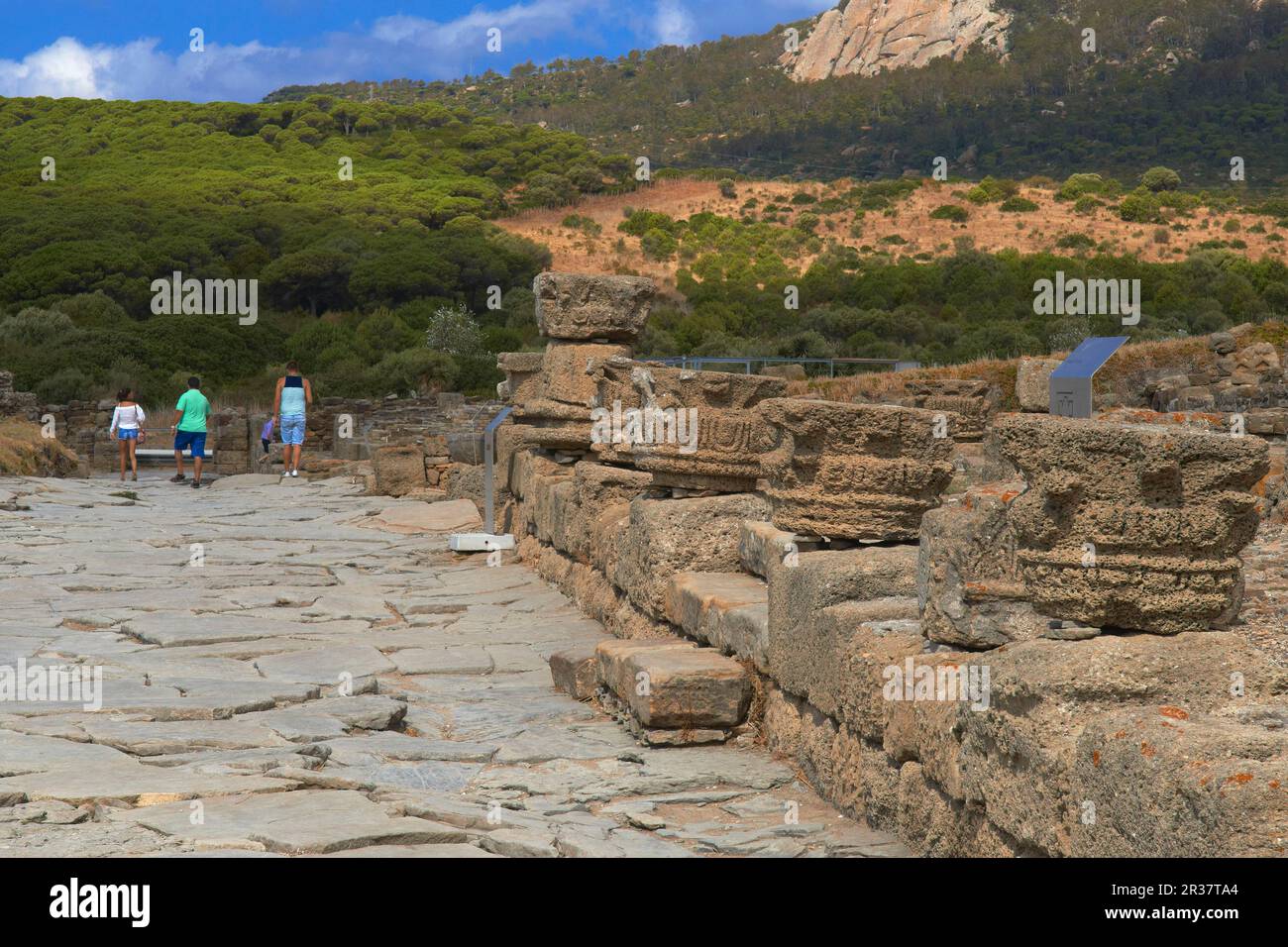 Bolonia, Baelo Claudia, Archaeological site, old roman city, Strait of ...