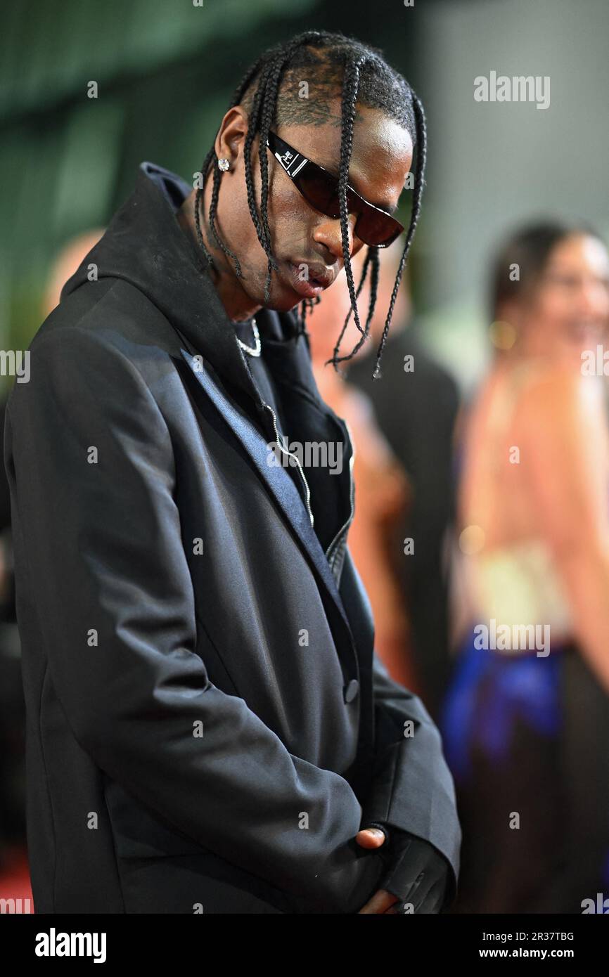 Cannes, France. 22nd May, 2023. Travis Scott attends the The Idol red ...