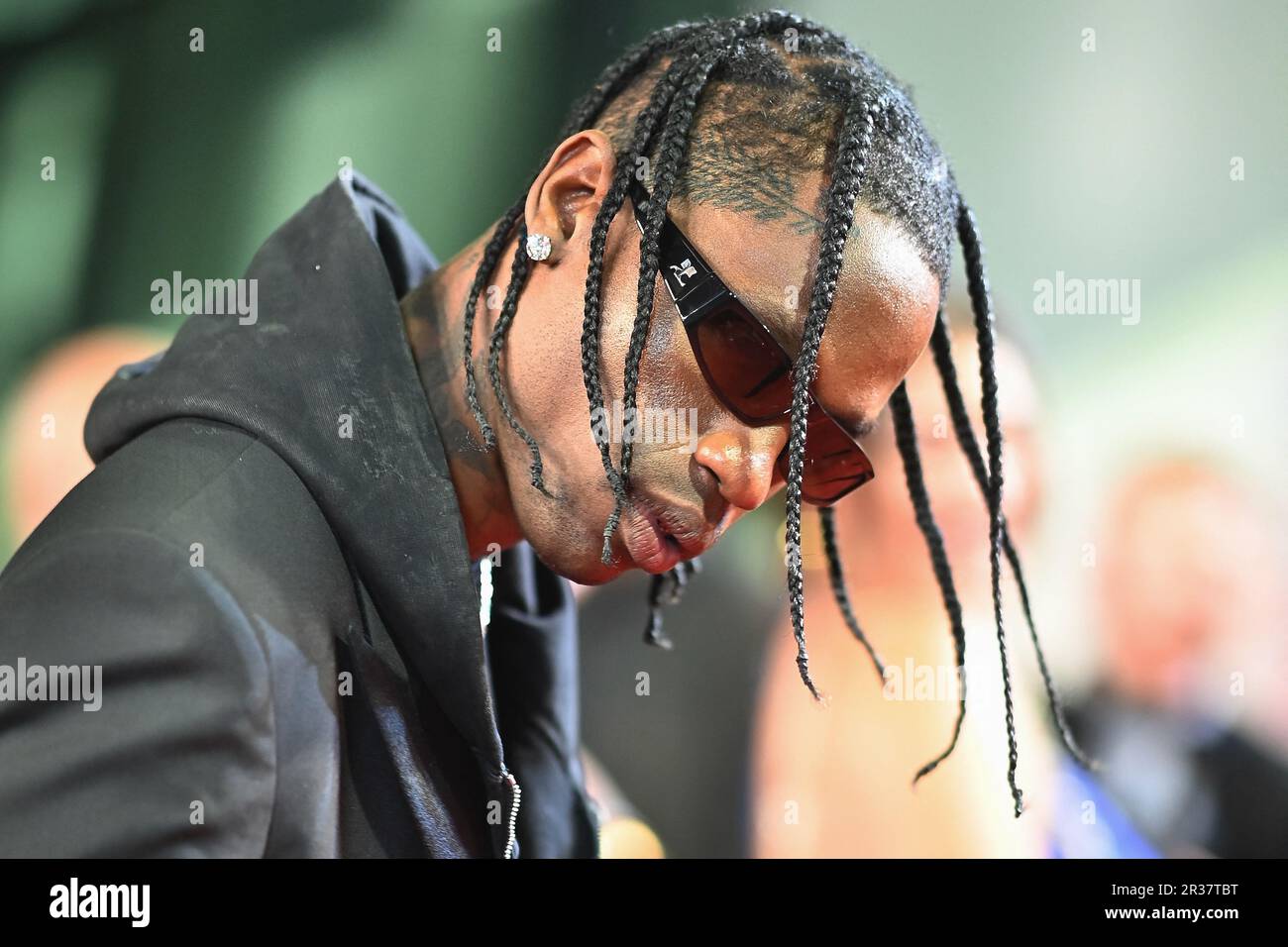Cannes, France. 22nd May, 2023. Travis Scott attends the The Idol red ...