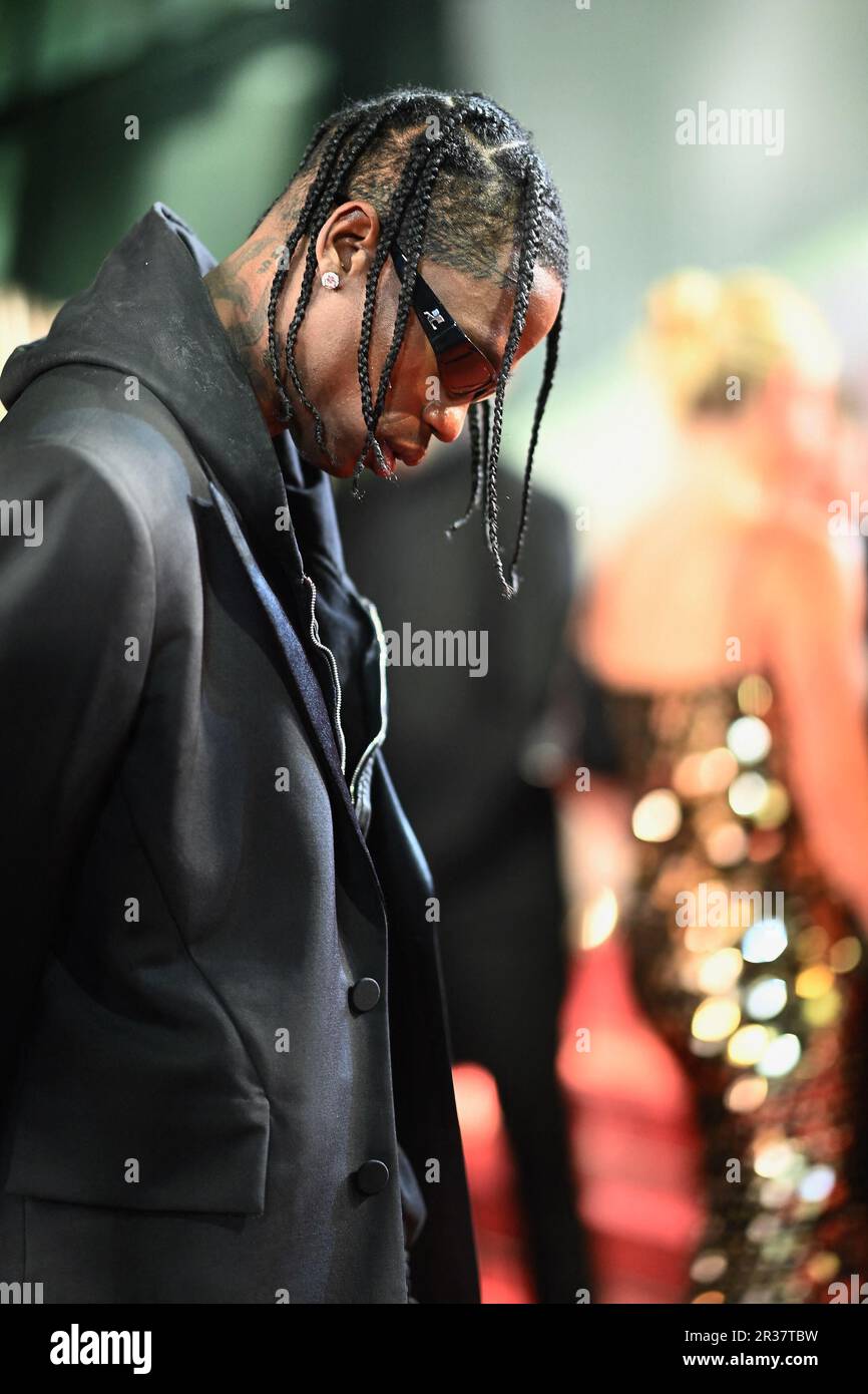 Cannes, France. 22nd May, 2023. Travis Scott attends the The Idol red ...