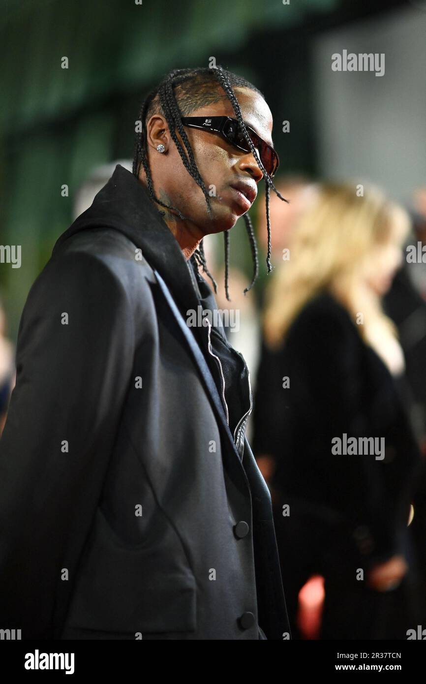 Cannes, France. 22nd May, 2023. Travis Scott attends the The Idol red ...