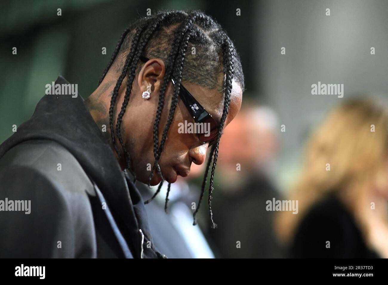 Cannes, France. 22nd May, 2023. Travis Scott attends the The Idol red ...
