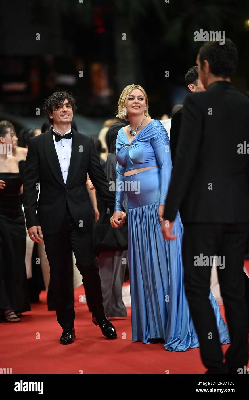 Cannes, France. 22nd May, 2023. attends the The Idol red carpet during ...
