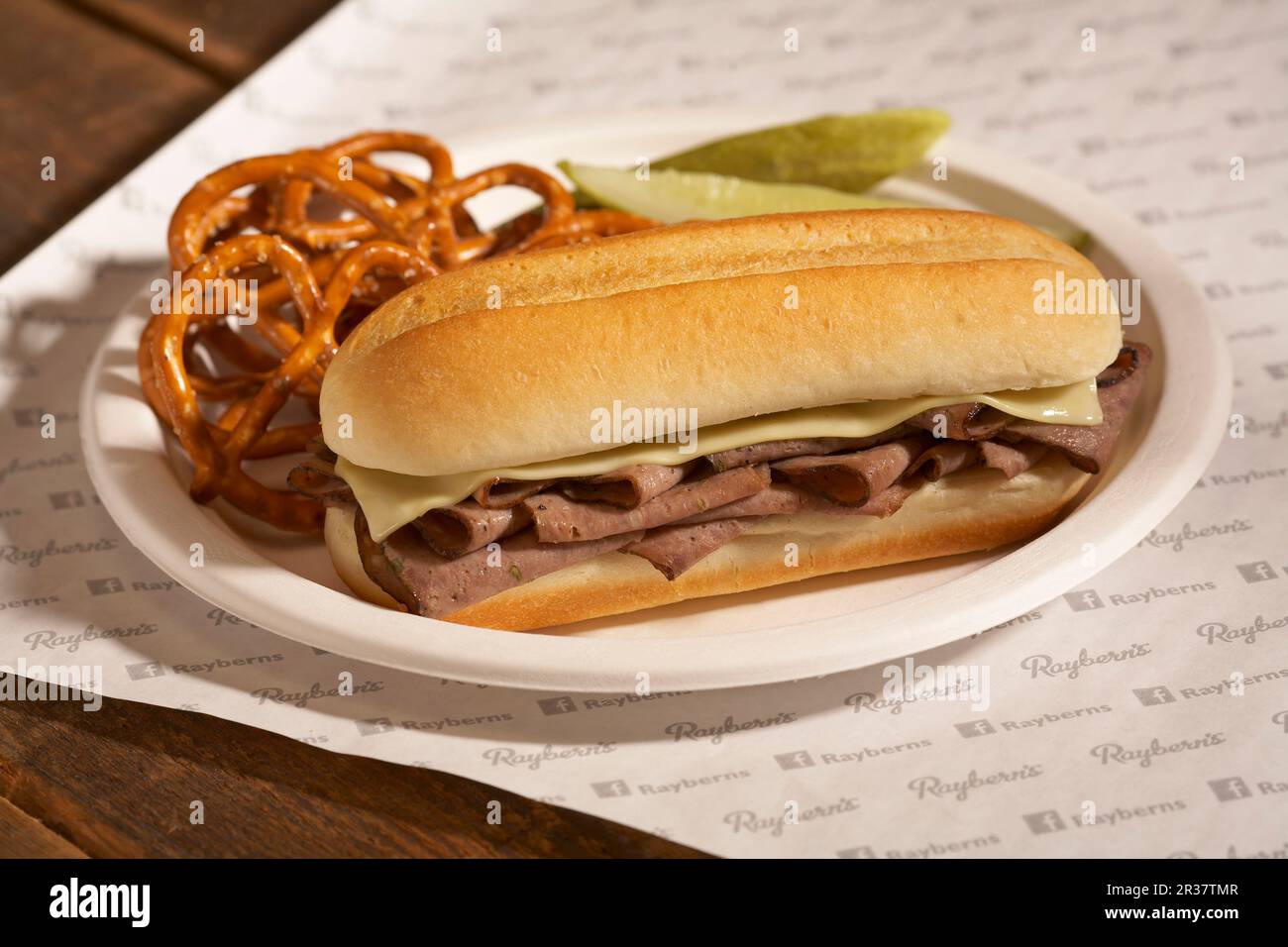 Po Boy sandwich with beef and cheese (USA Stock Photo - Alamy