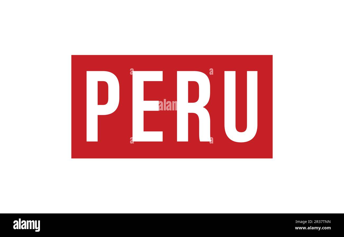 Peru Rubber Stamp Seal Vector Stock Vector Image & Art - Alamy