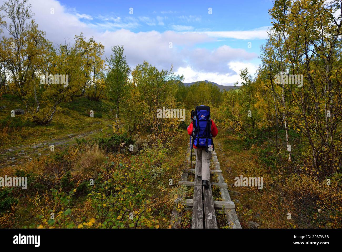 Trekking Nikkaluokta, Kebnekaise Fjaellstation, Lapland, Sweden2 Stock ...