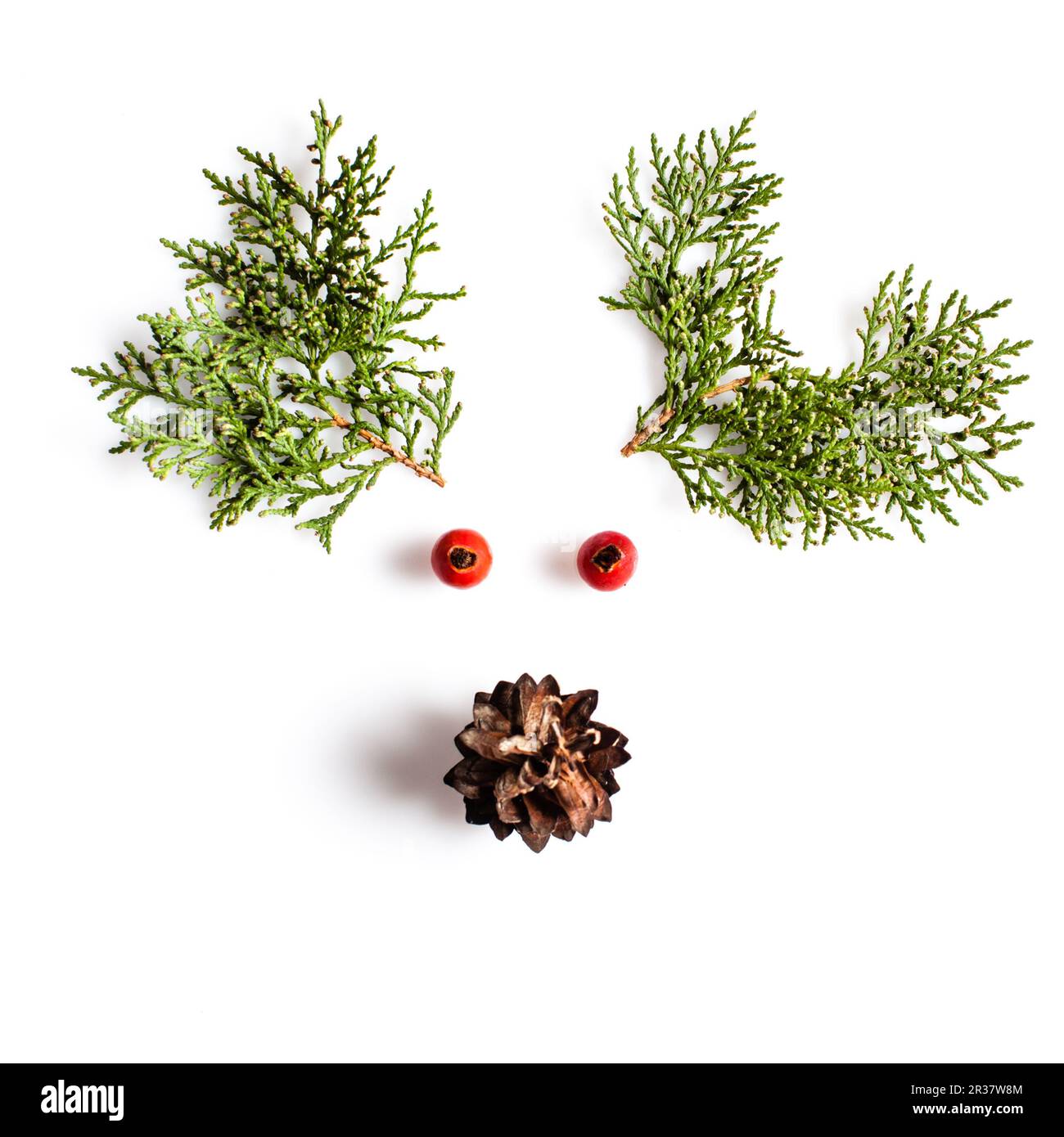 Christmas new year minimalistic Cut Out Stock Images & Pictures - Alamy