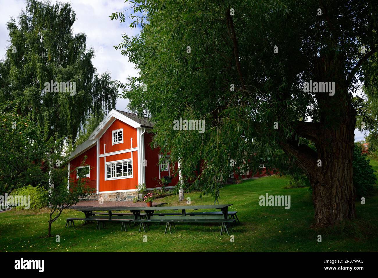 Residence of the painter Carl Larsson, Sundborn, Dalarna, Sweden2 Stock ...