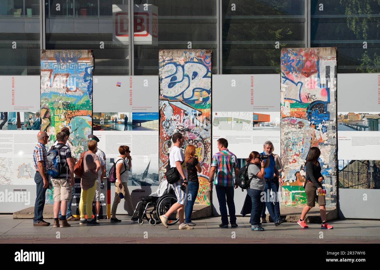 Remains, Berlin Wall, Potsdamer Platz, Berlin, Germany, Wall Remains ...