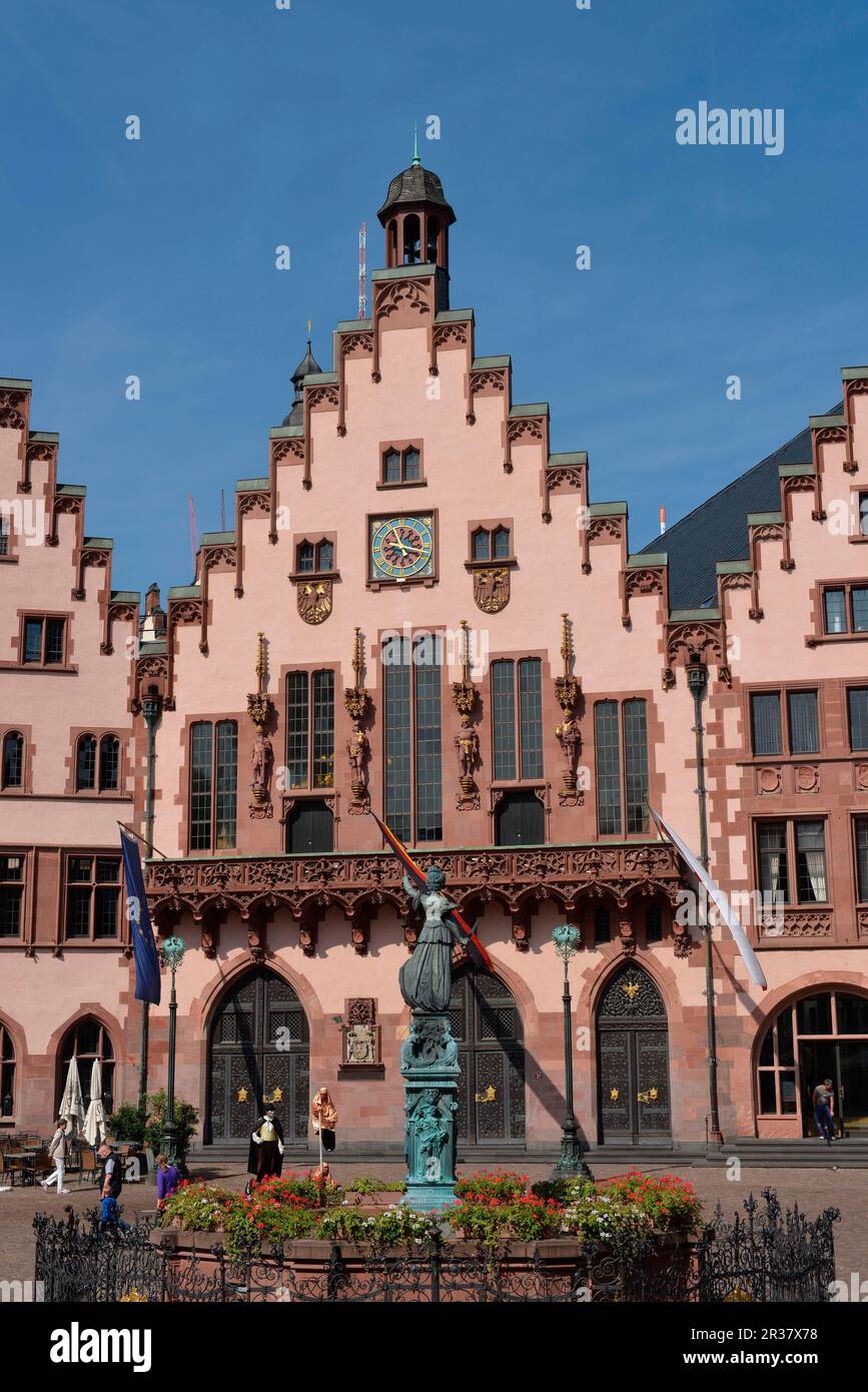 Roemer City Hall, Frankfurt am Main, Hesse, Roemer, Germany Stock Photo ...