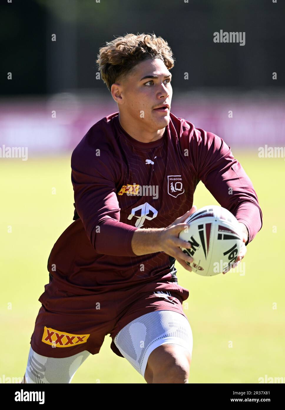 Reece Walsh in action during a Queensland Maroons State of Origin team ...