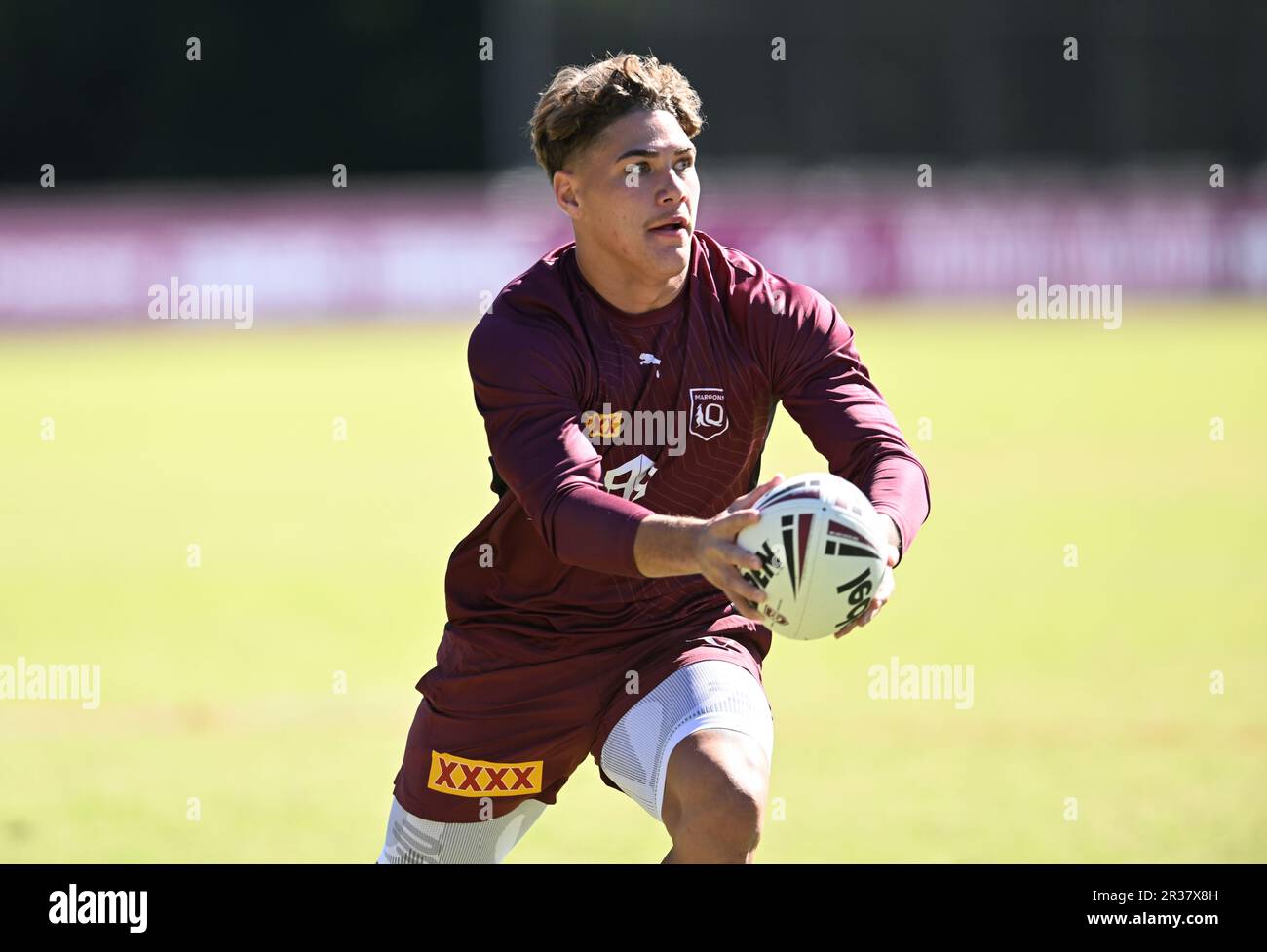 Reece Walsh in action during a Queensland Maroons State of Origin team ...
