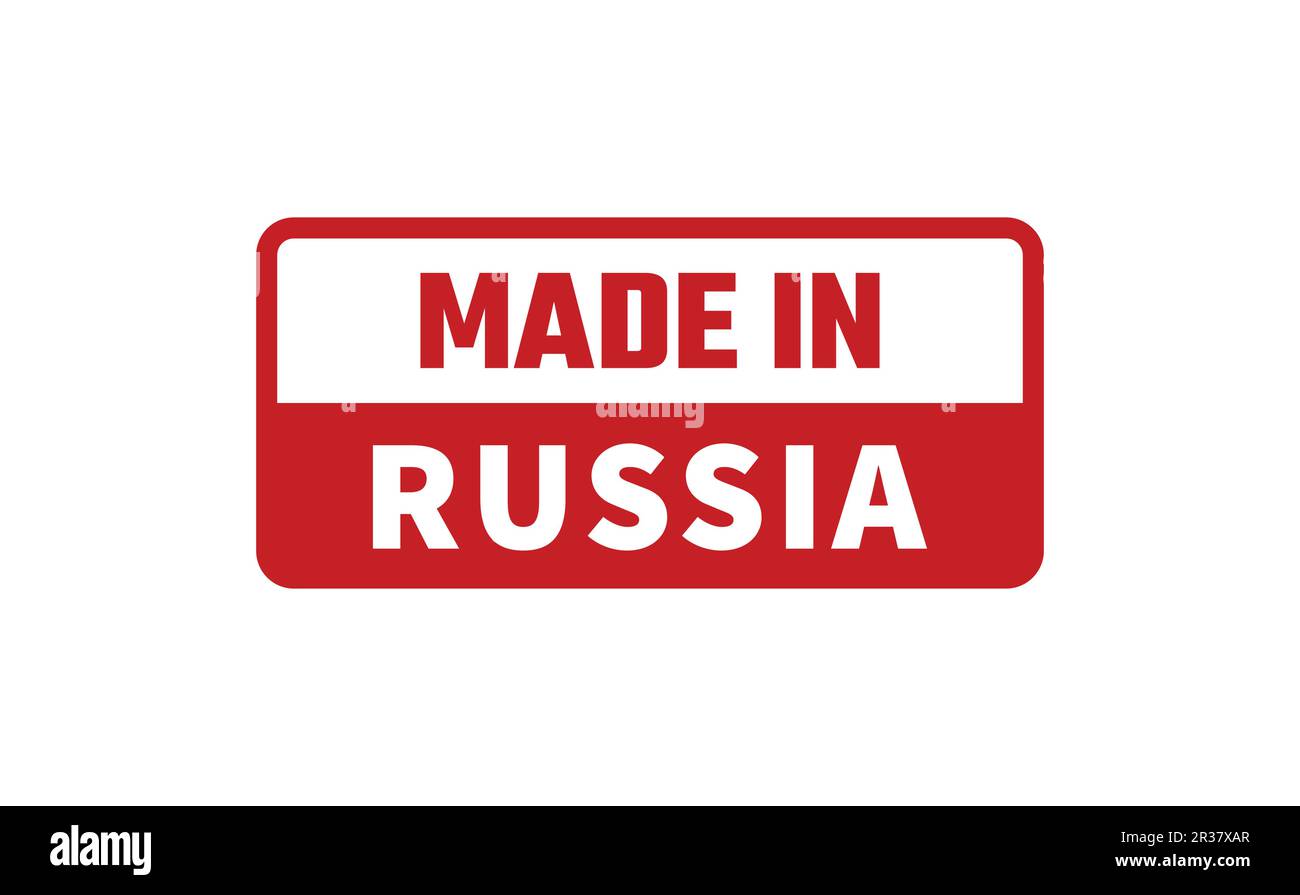 Made in russia seal Stock Vector Images - Alamy