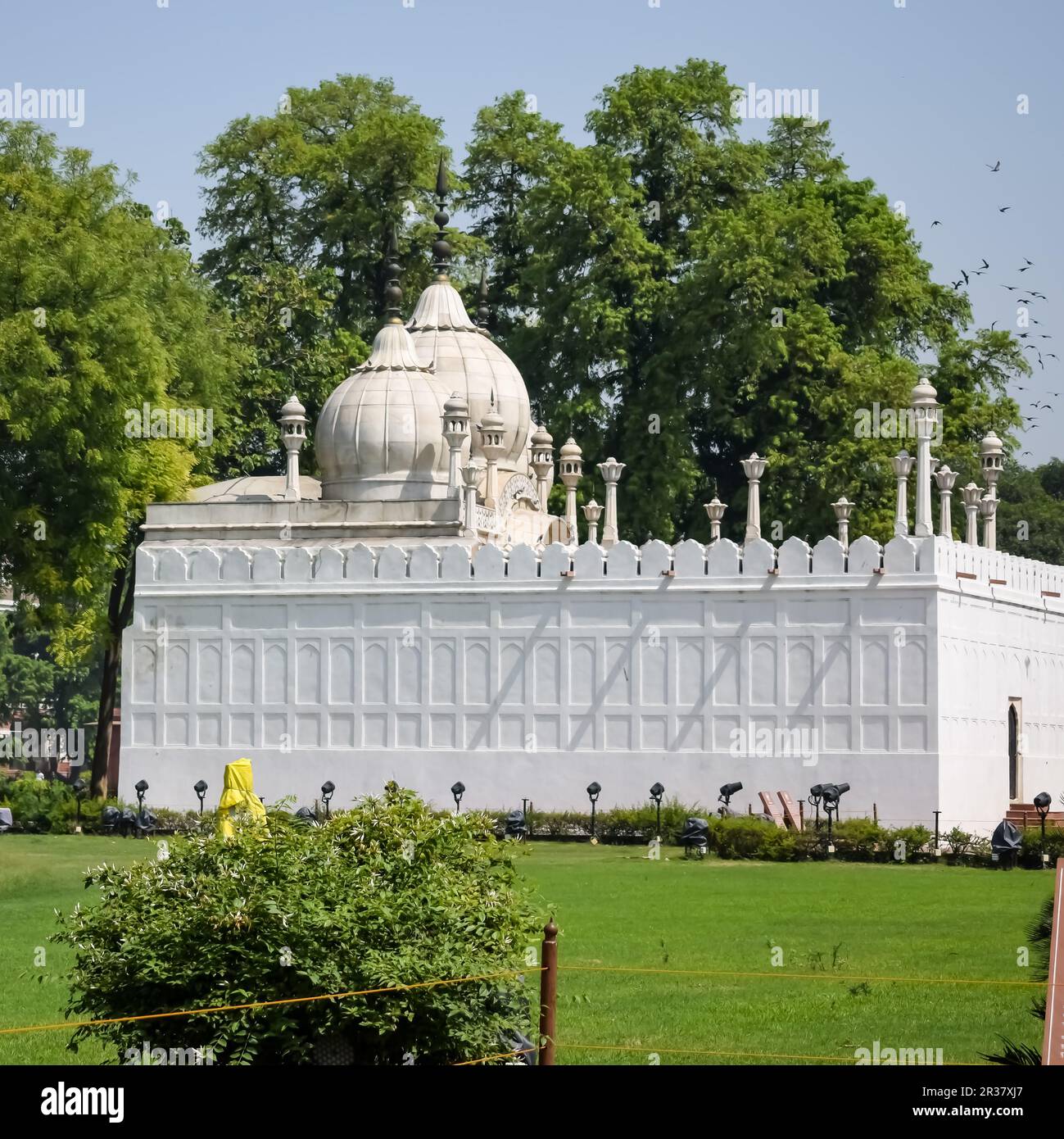 Architectural details of Lal Qila - Red Fort situated in Old Delhi ...