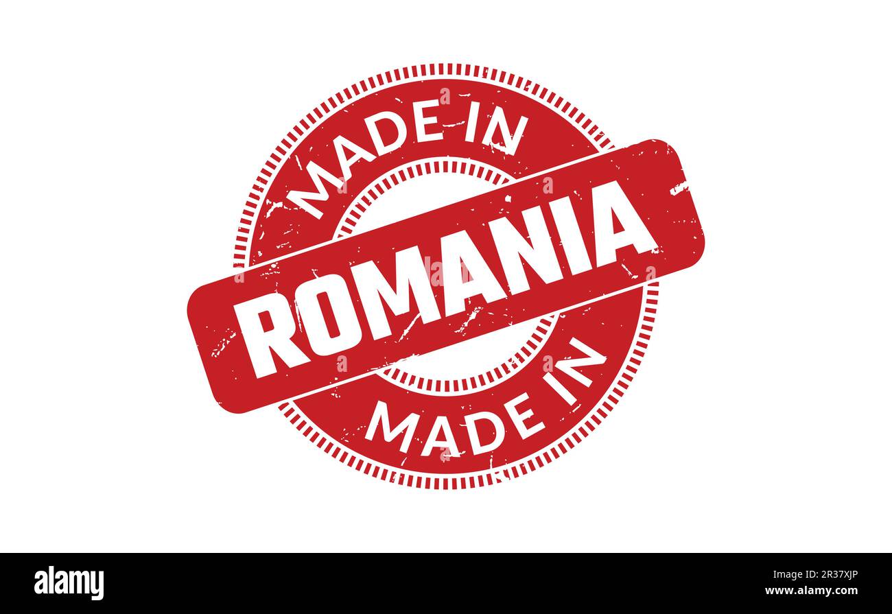 Made In Romania Rubber Stamp Stock Vector Image & Art - Alamy