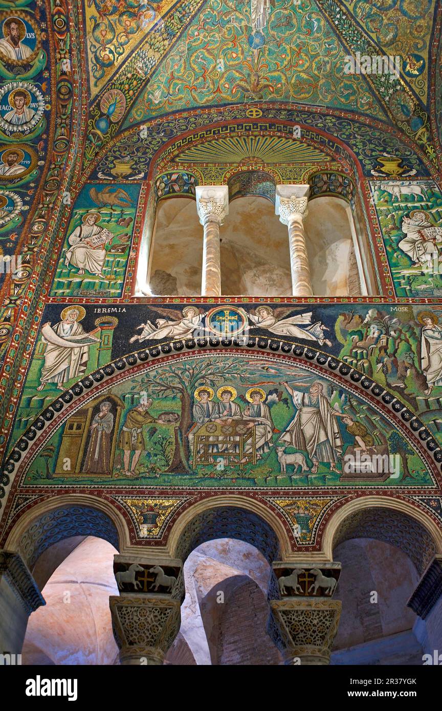 Basilica of San Vitale, Ravenna, Adriatic Sea, Emilia Romagna, UNESCO ...