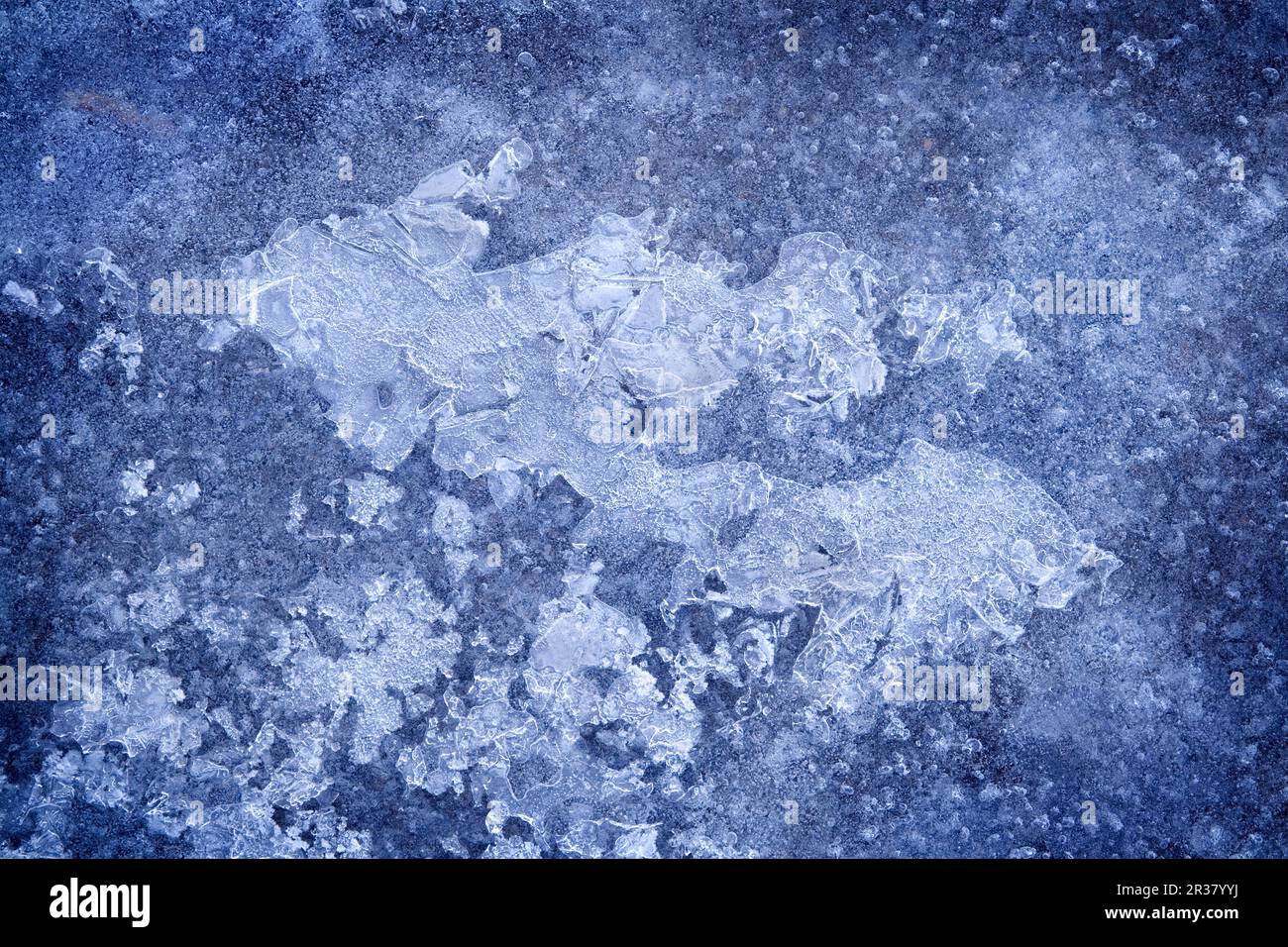 Ice Detail, Tennessee Stock Photo - Alamy