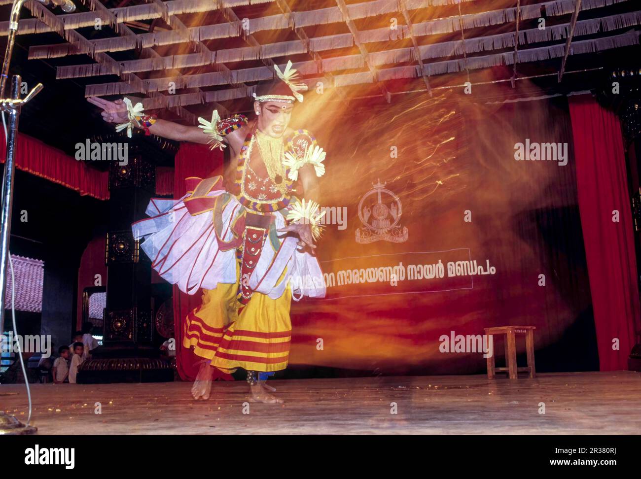 Ottan Thullal, recite and dance art of kerala, india. Asia Stock Photo ...