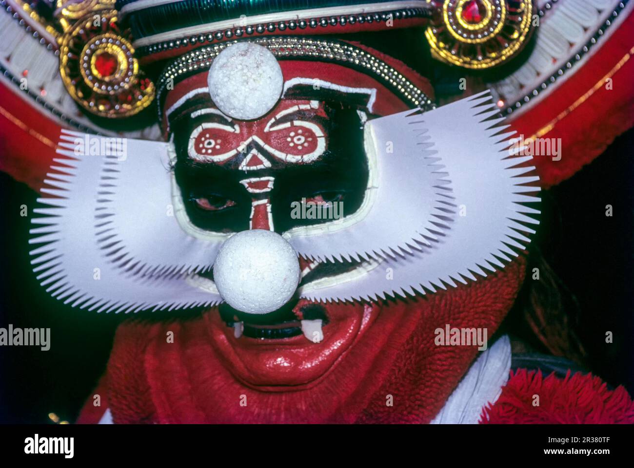 Kathakali Red Beard a vicious and vile type characters are presented in ...