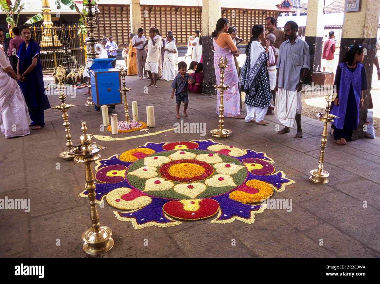 Onam celebrations in Parthasarathy Temple, Aranmula, Kerala, South ...
