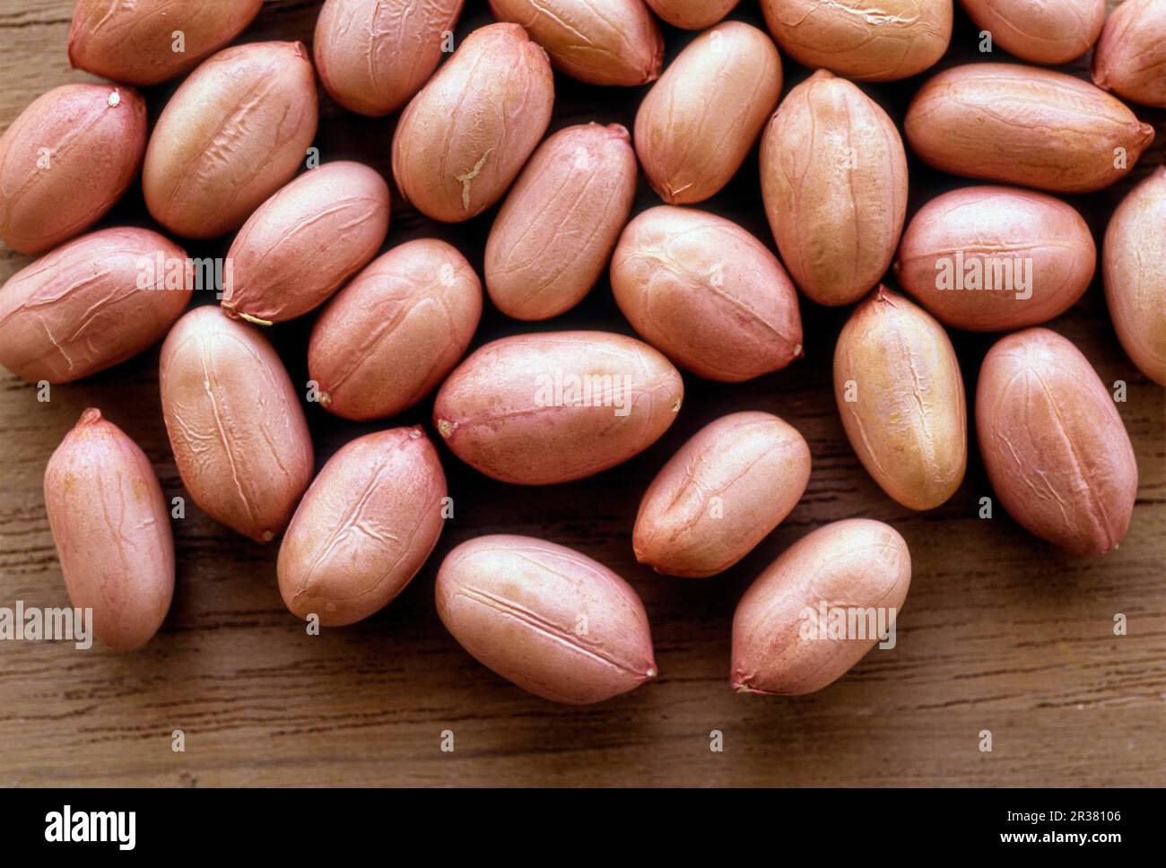 Pea nuts (Arachis hypogaea Linn) ground nuts, South India, India, Asia ...