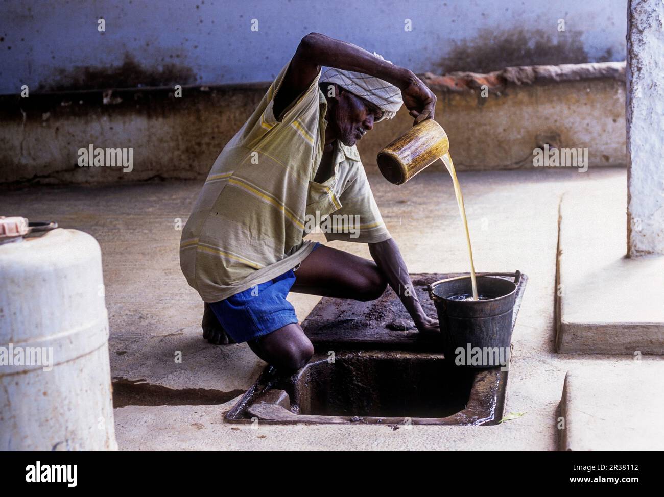 Organic farming Cow Urine Collection Tank at sathyamangalam, Tamil Nadu ...