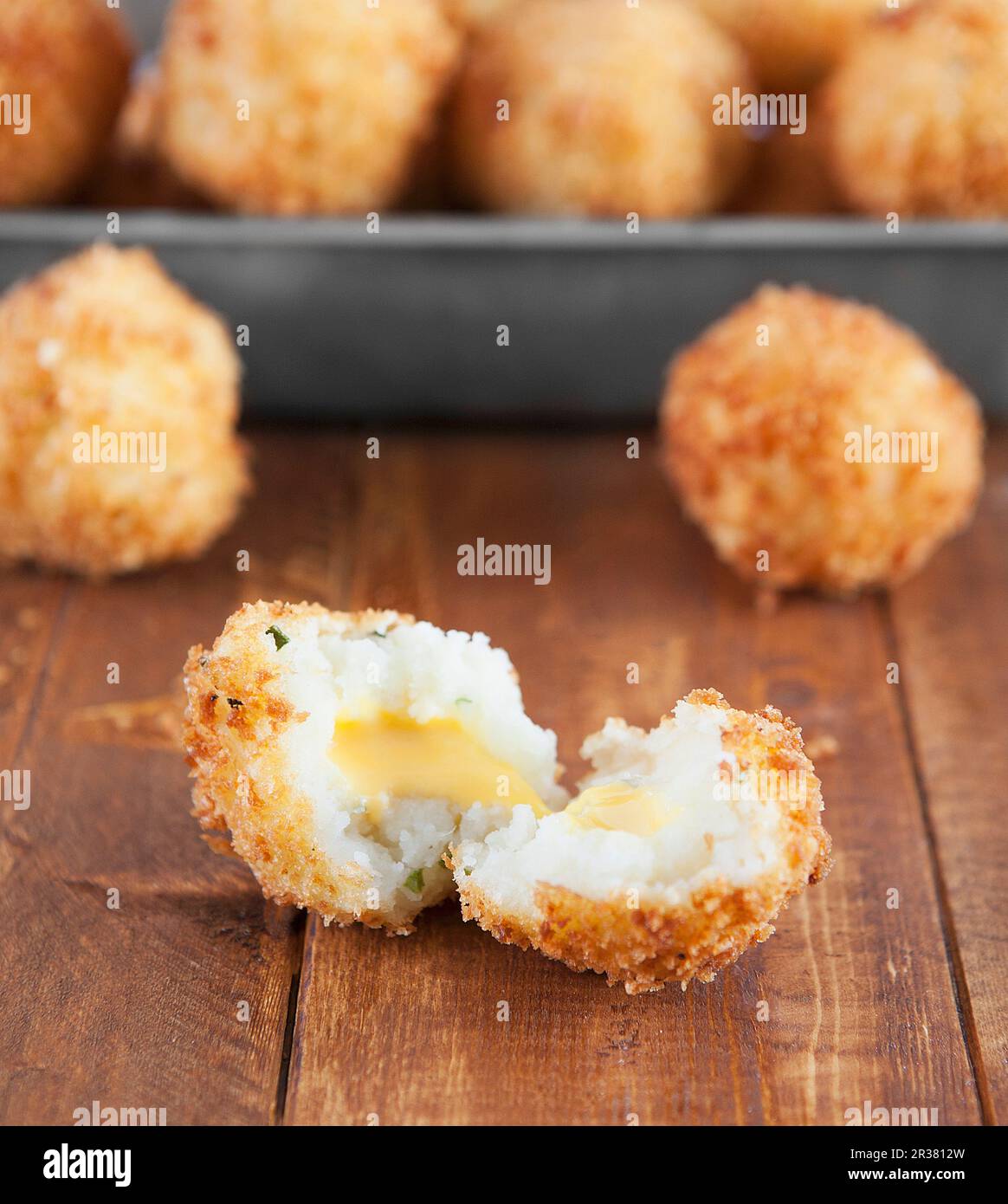 Fried potato balls hi-res stock photography and images - Alamy