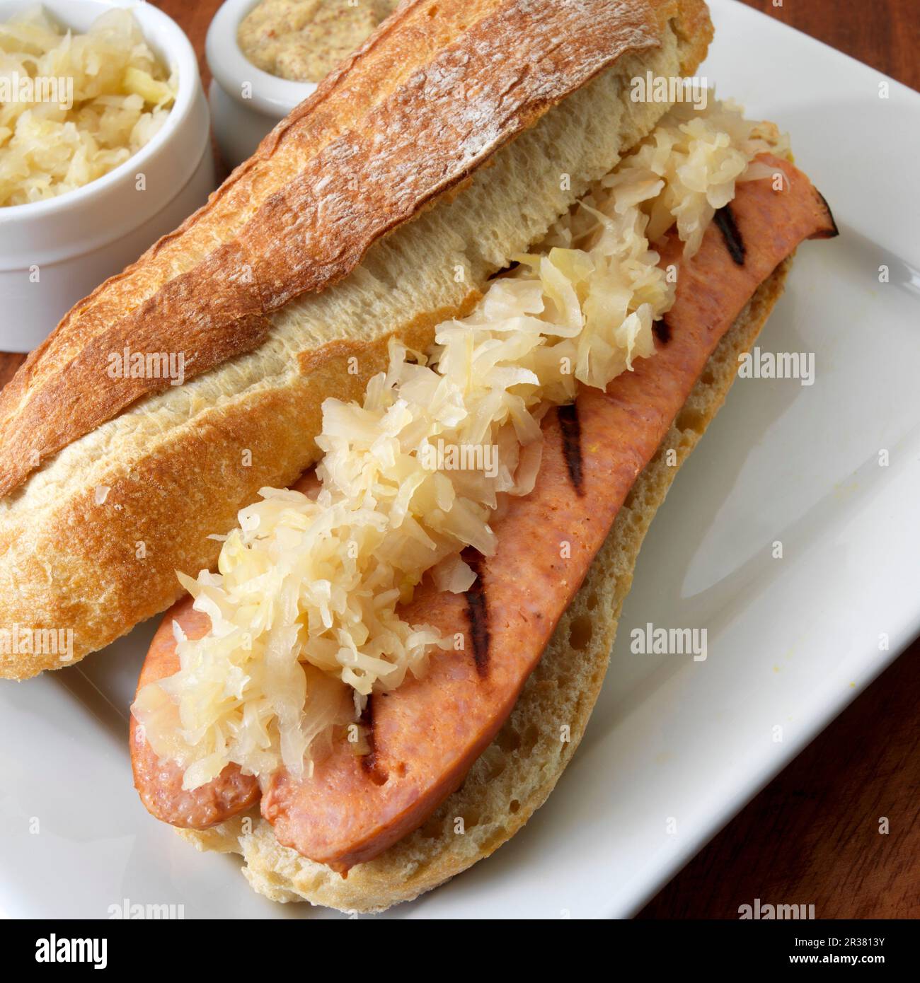 Kielbasa sandwich hi-res stock photography and images - Alamy