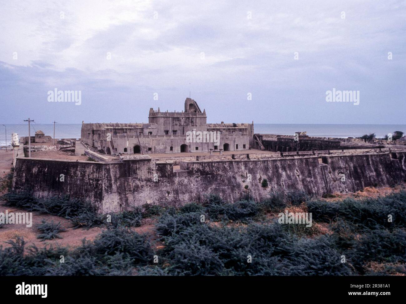 Dansborg Danish fort built in 1620 on the shore of Bay of Bengal at ...
