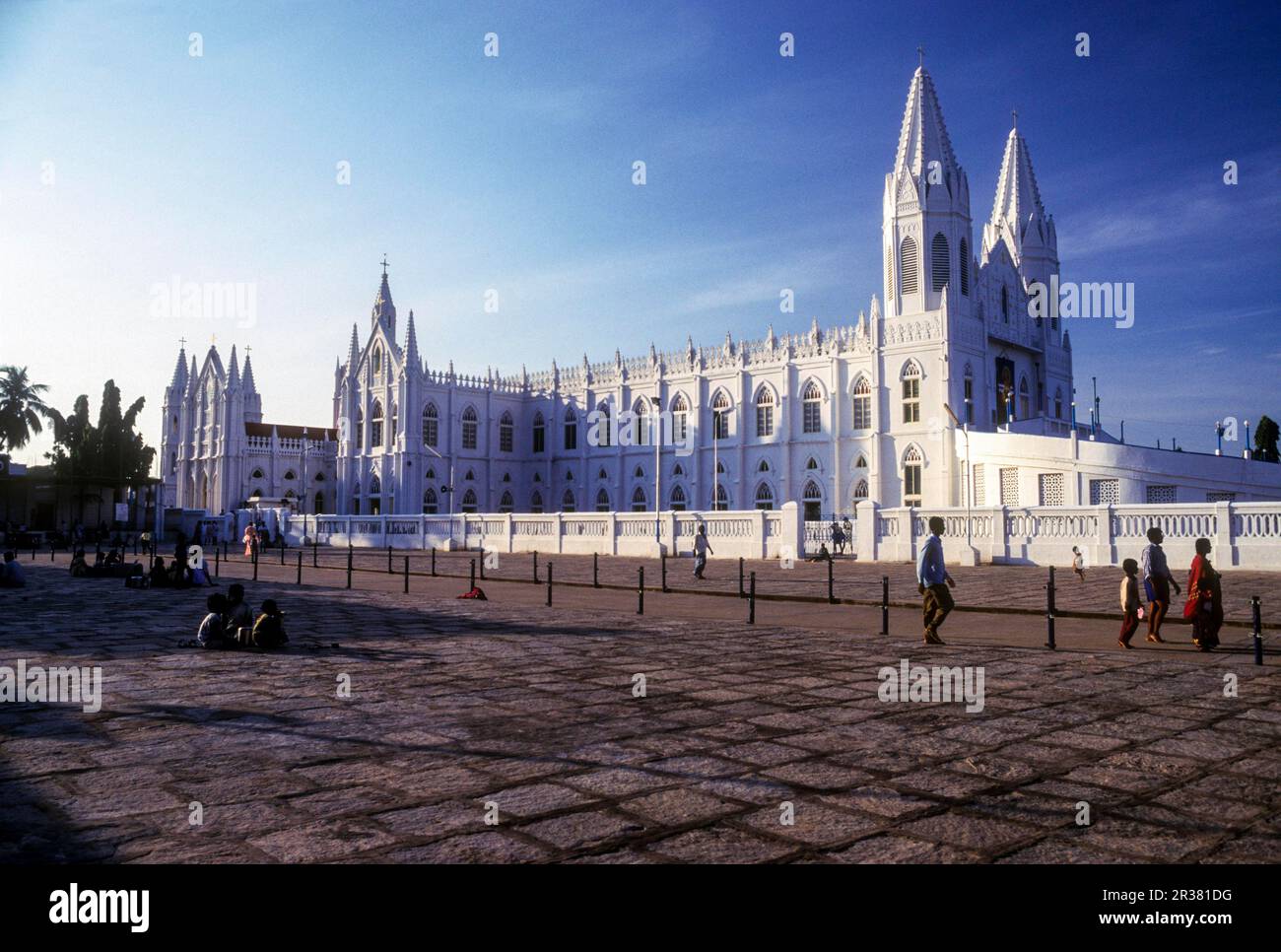 Basilica of Our Lady of Good Health at Velankanni Velanganni on the ...