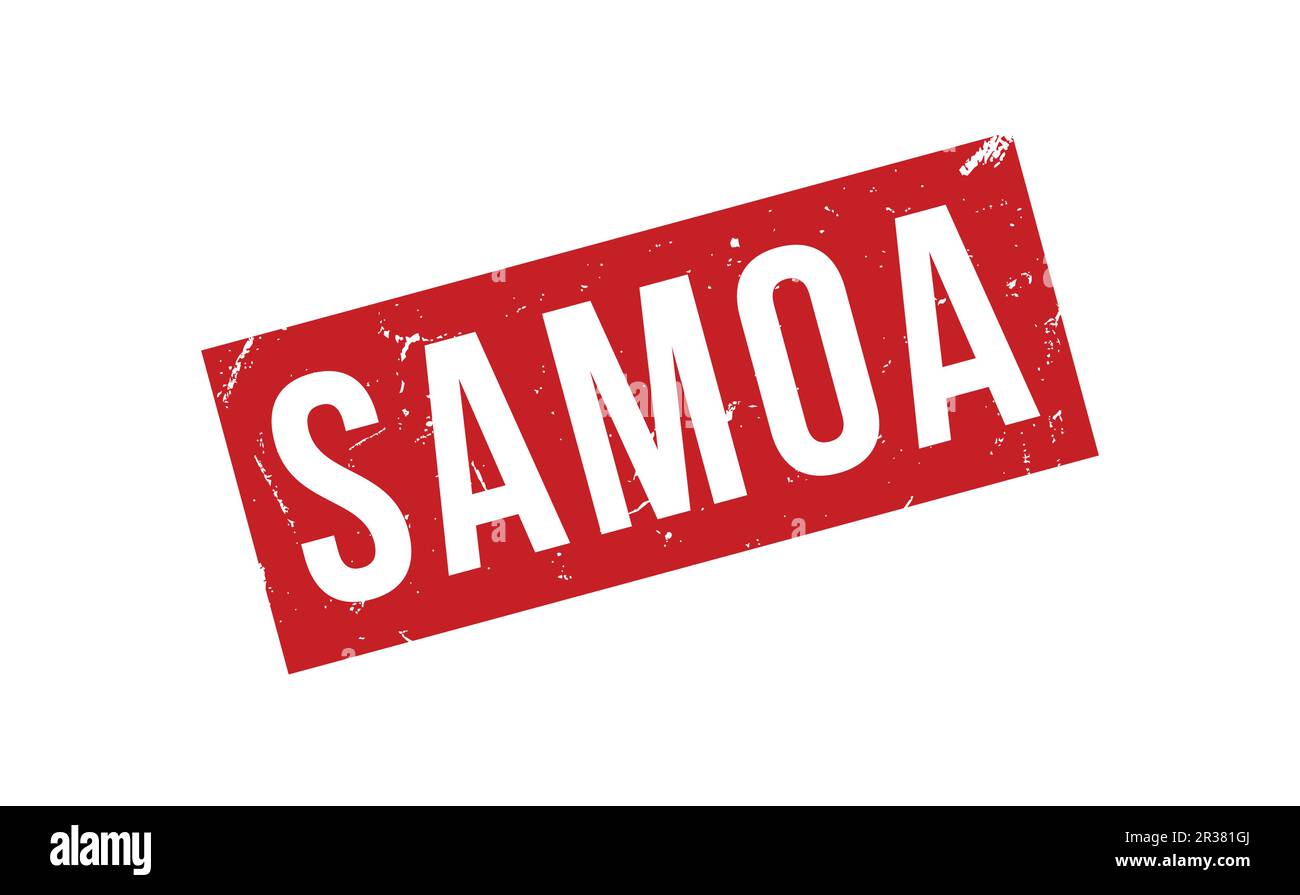 Samoa Rubber Stamp Seal Vector Stock Vector Image & Art - Alamy