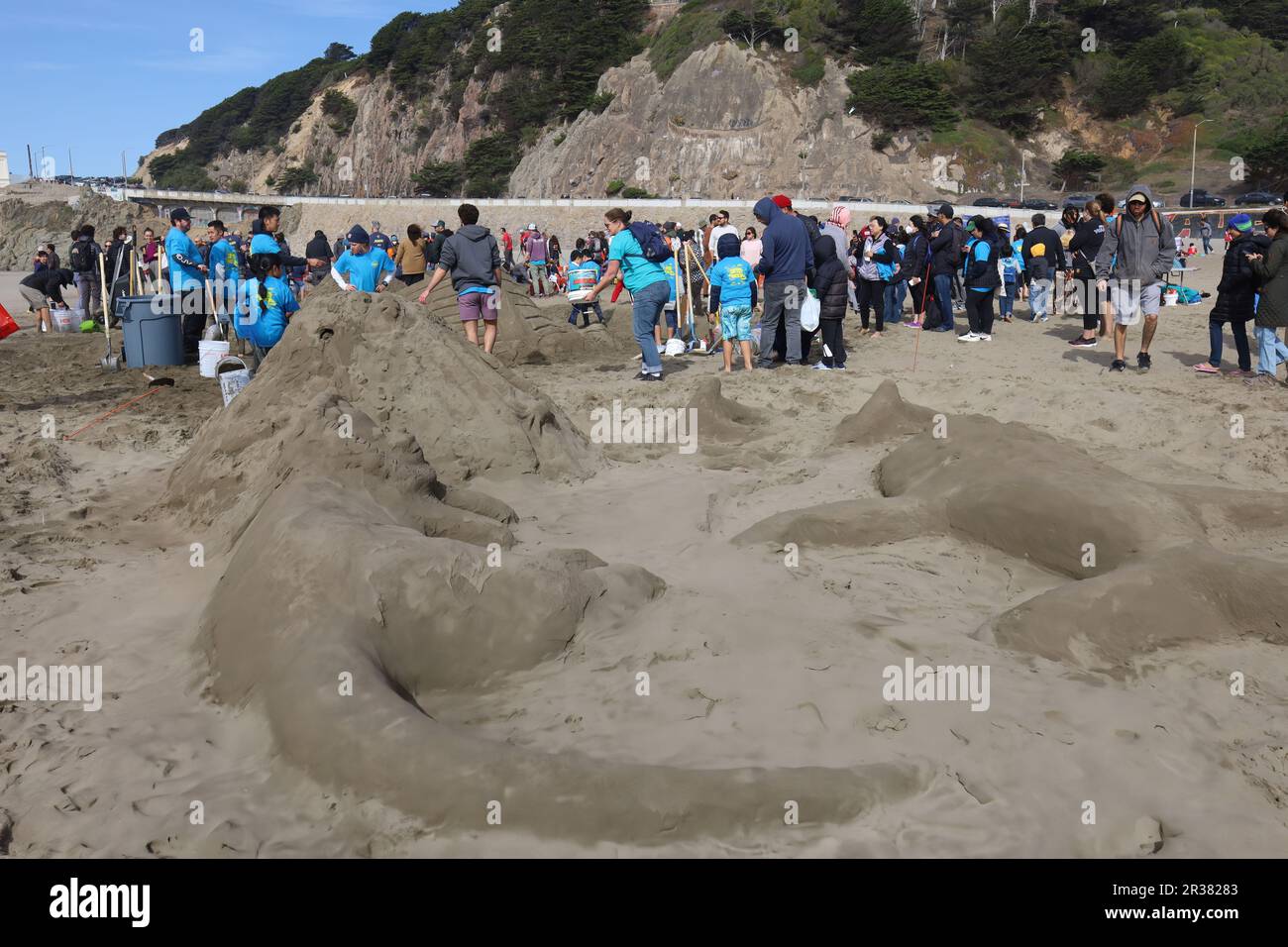10-15-2022:San Francisco, California: SandKastle tournament in San ...