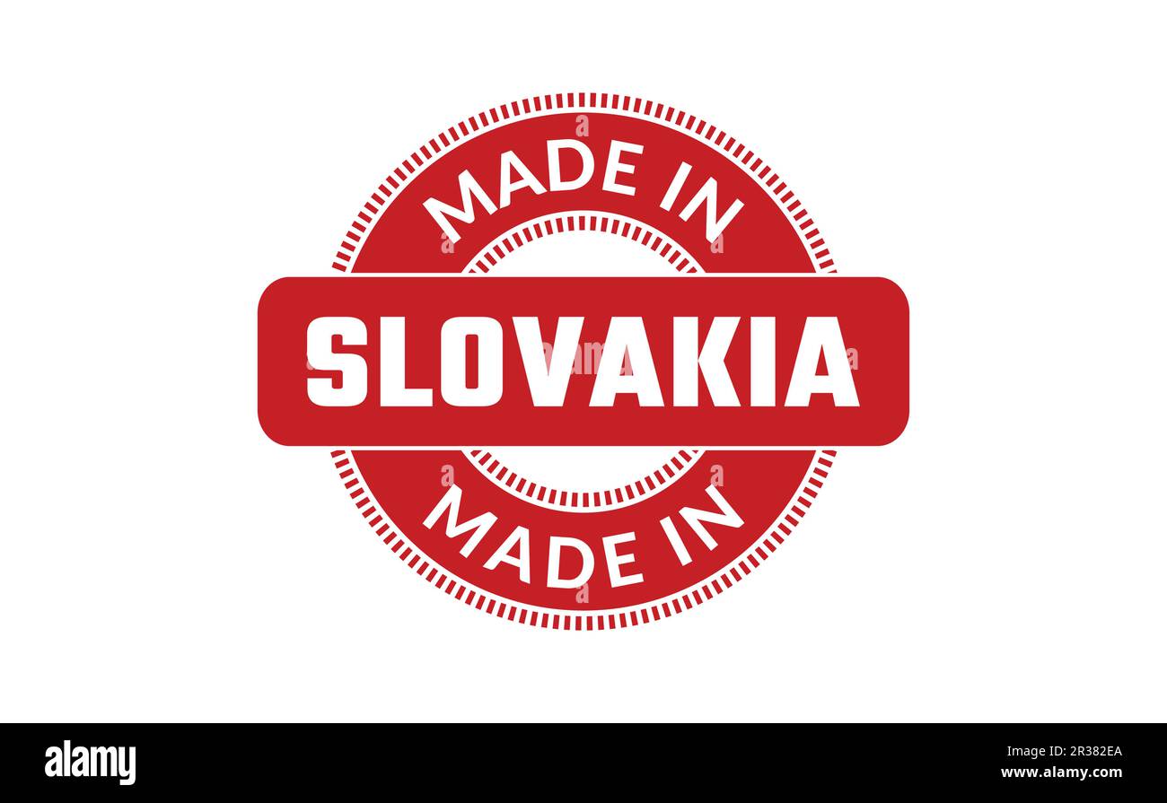 Made in slovakia vector vectors hi-res stock photography and images - Alamy